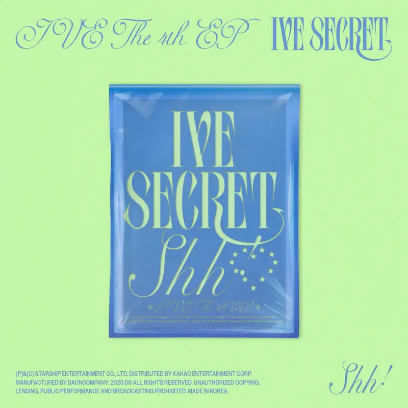 IVE 4th EP Album - IVE SECRET – Choice Music LA