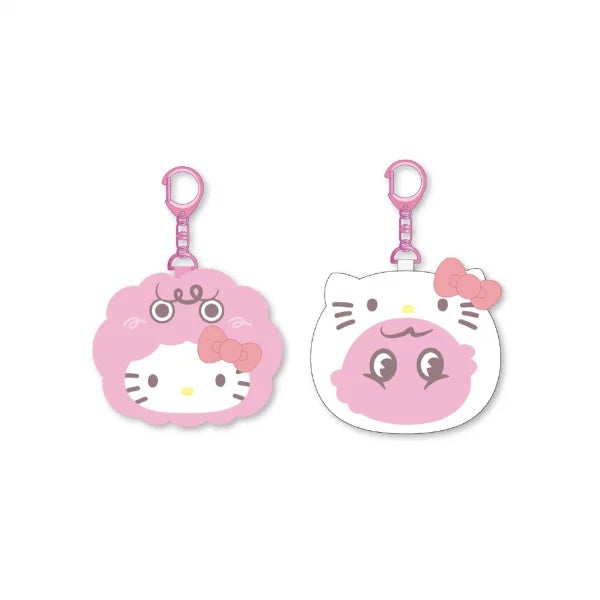 hello kitty plush keyring