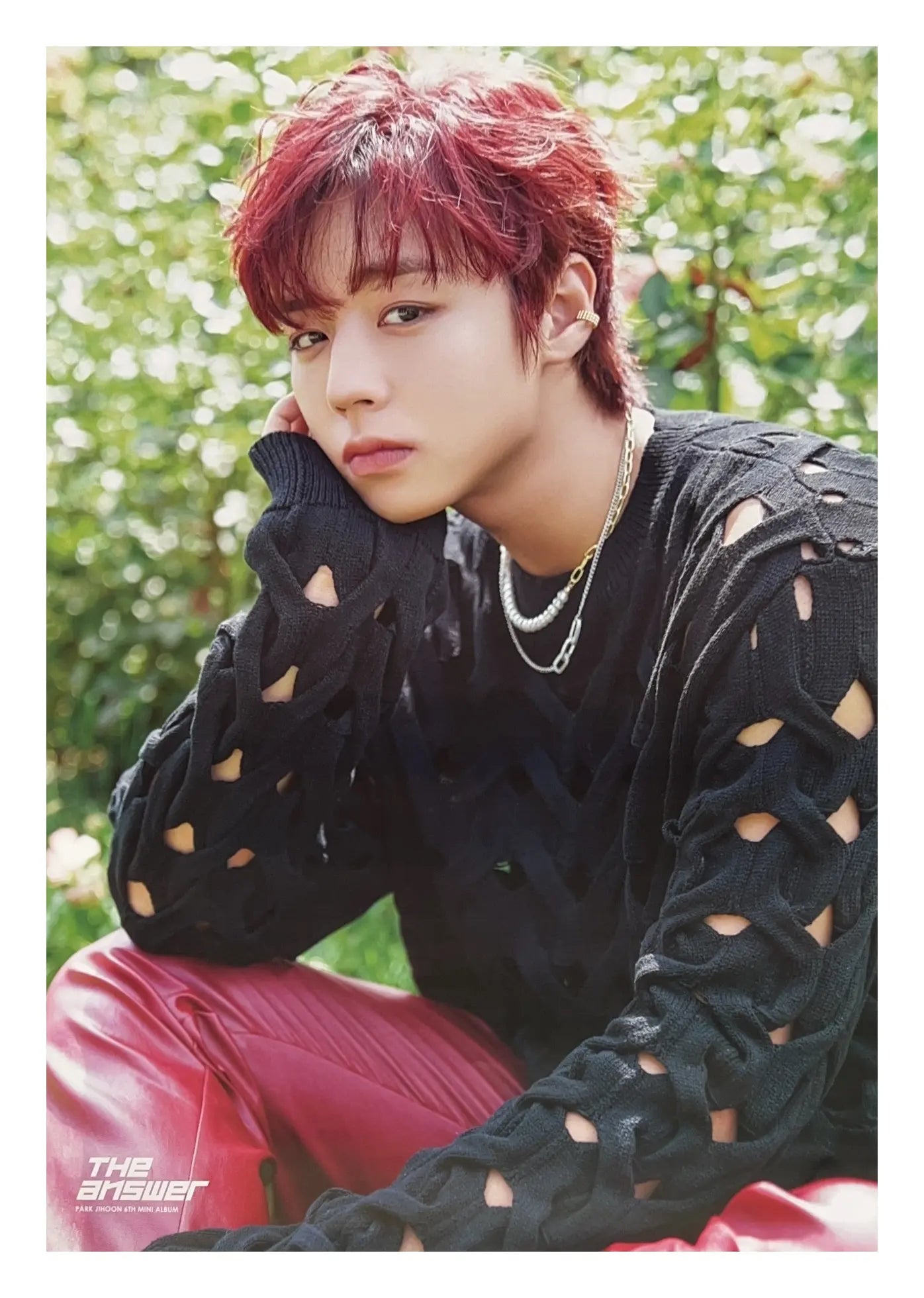 Park Jihoon 6th Mini Album The Answer Official Poster - Photo Concept – Choice Music LA