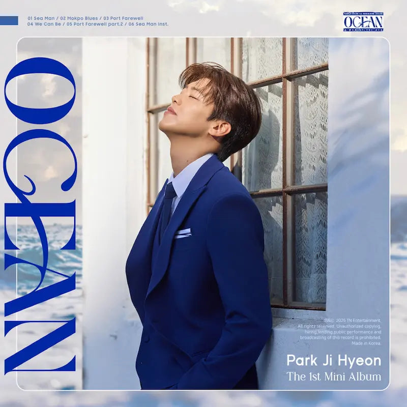 Park Ji Hyeon 1st Mini Album - OCEAN (Digipack Ver.) – Choice Music LA