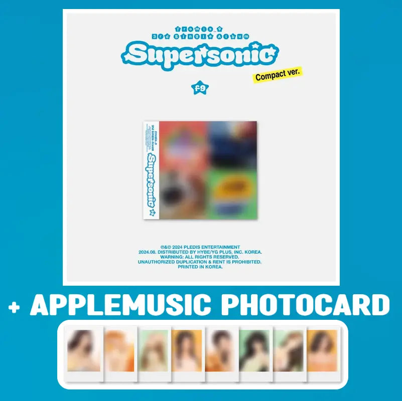 fromis_9 3rd Single Album - Supersonic (Compact Ver.) + APPLEMUSIC Pol – Choice Music LA