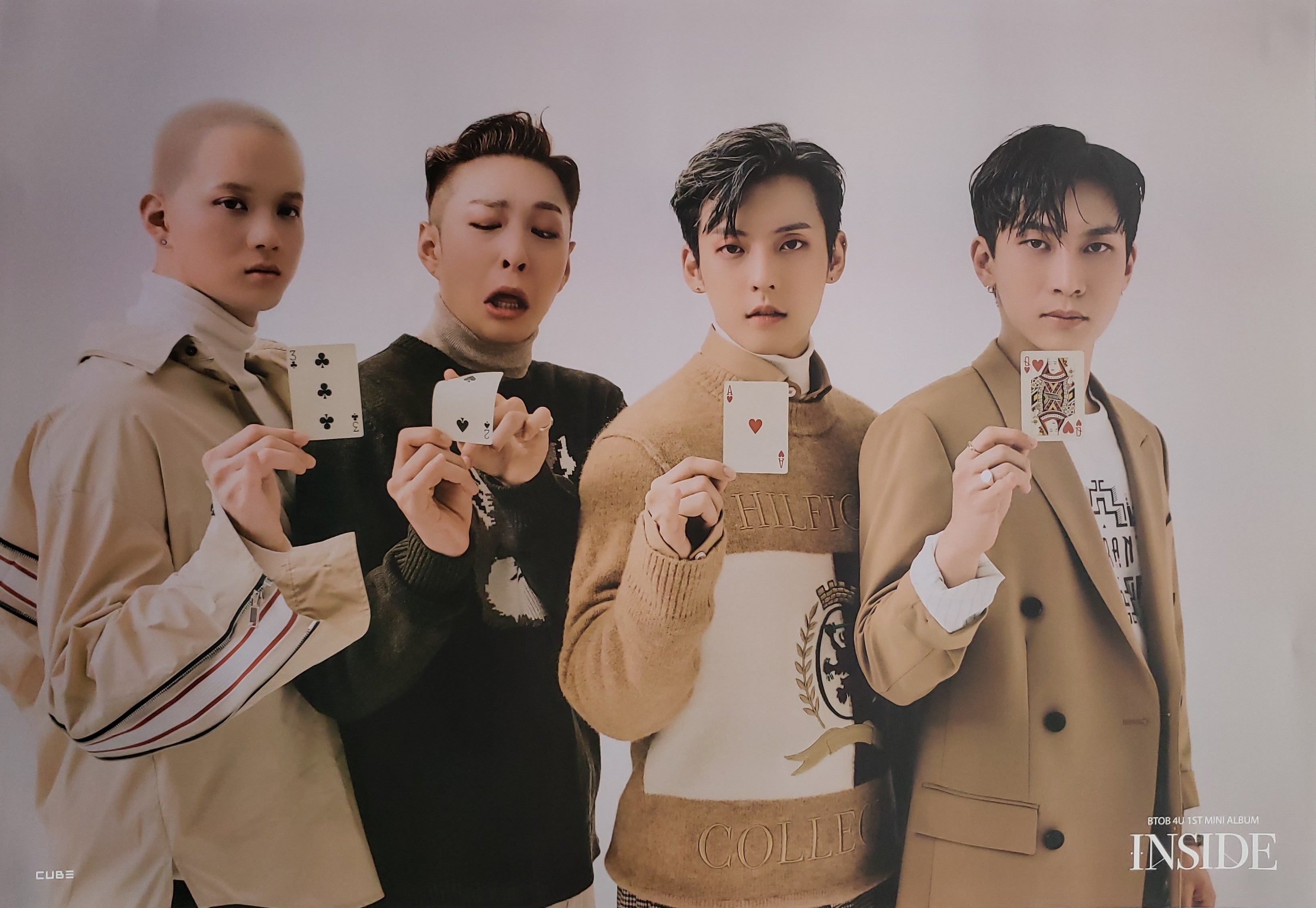 BTOB 4U 1st Mini Album INSIDE Official Poster - Photo Concept 3 – Choice Music LA