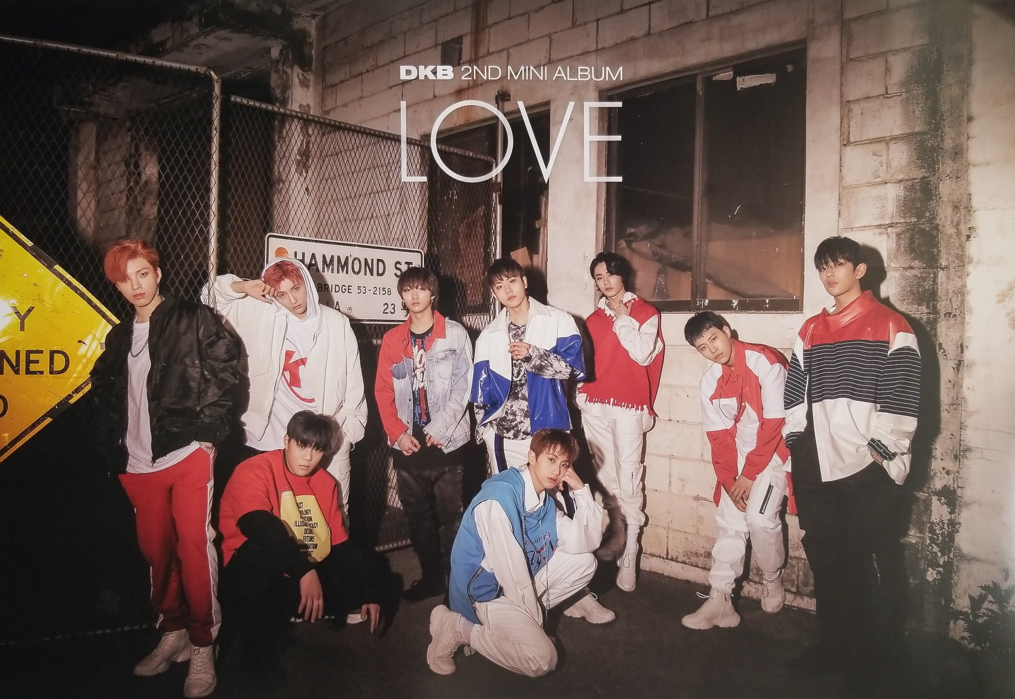 DKB 2nd Mini Album LOVE Official Poster - Photo Concept 1 – Choice Music LA