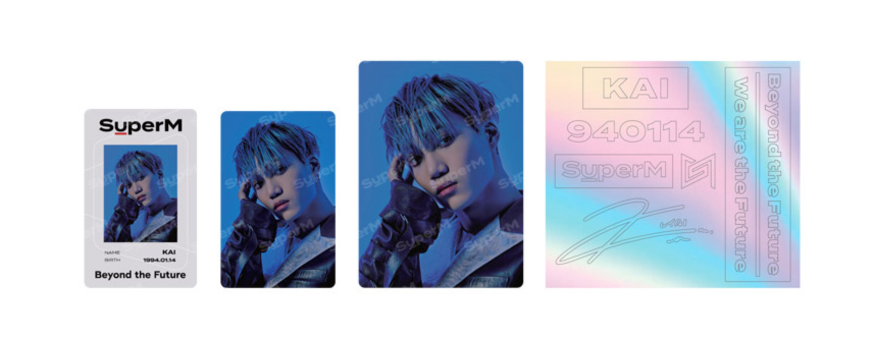 SuperM Beyond LIVE Goods - ID Card + Light Stick Deco Sticker Set – Choice Music LA