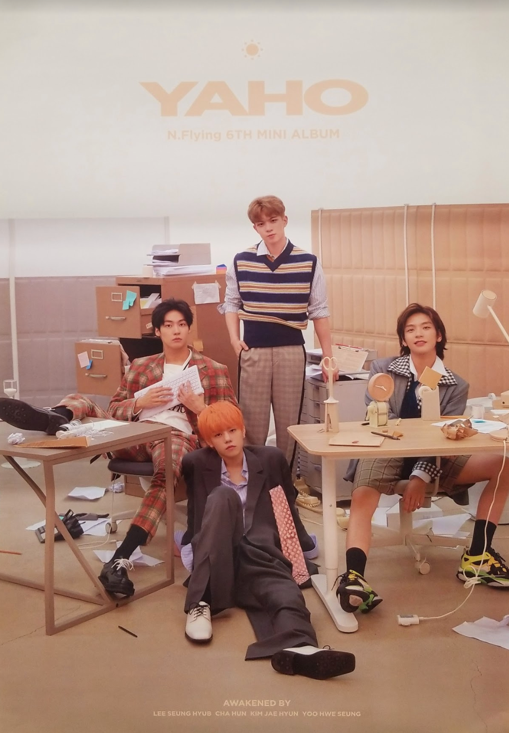 N.Flying 6th Mini Album Yaho Official Poster - Photo Concept 1 – Choice Music LA