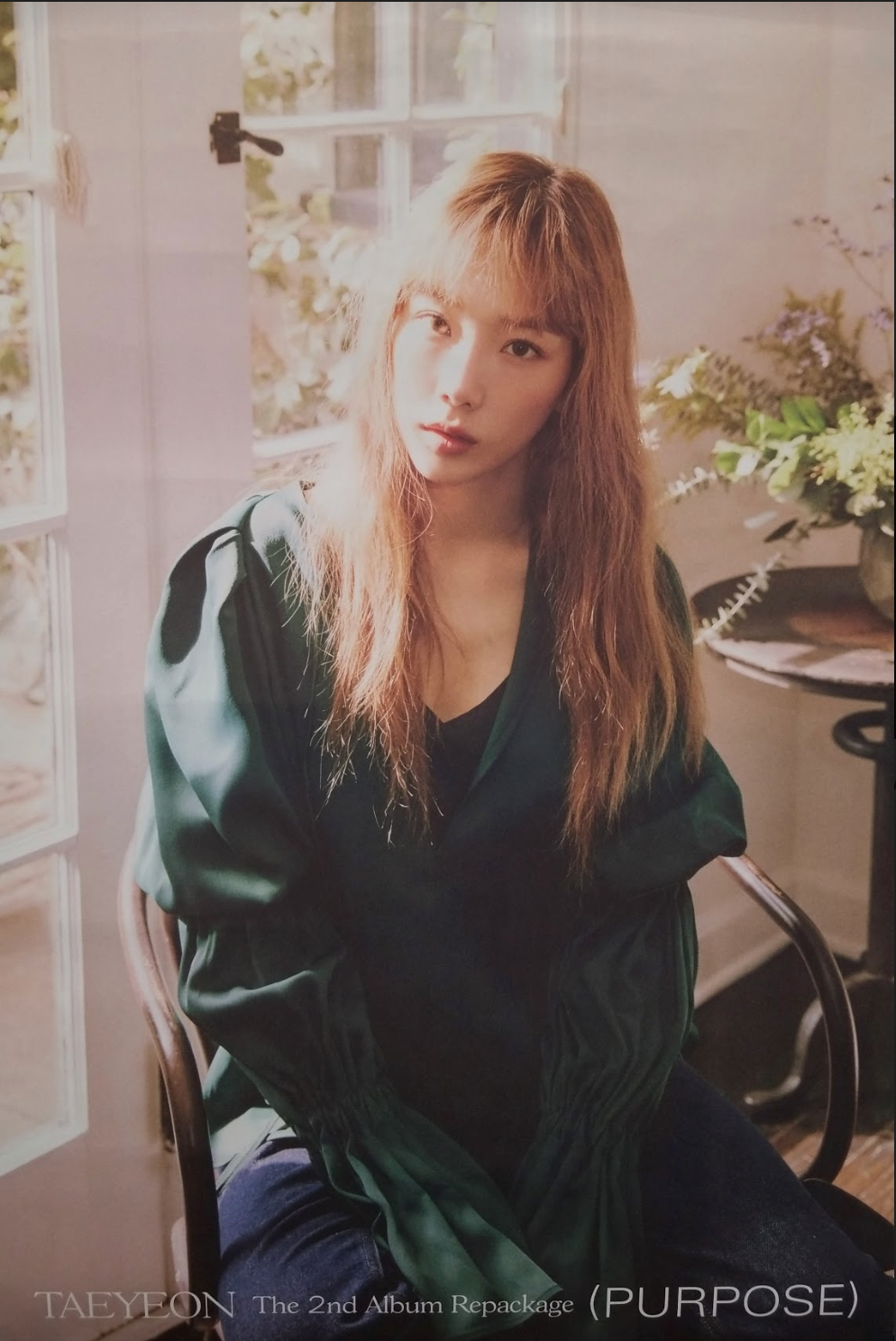 Taeyeon 2nd Repackage Album Purpose Official Poster - Photo Concept Be – Choice Music LA
