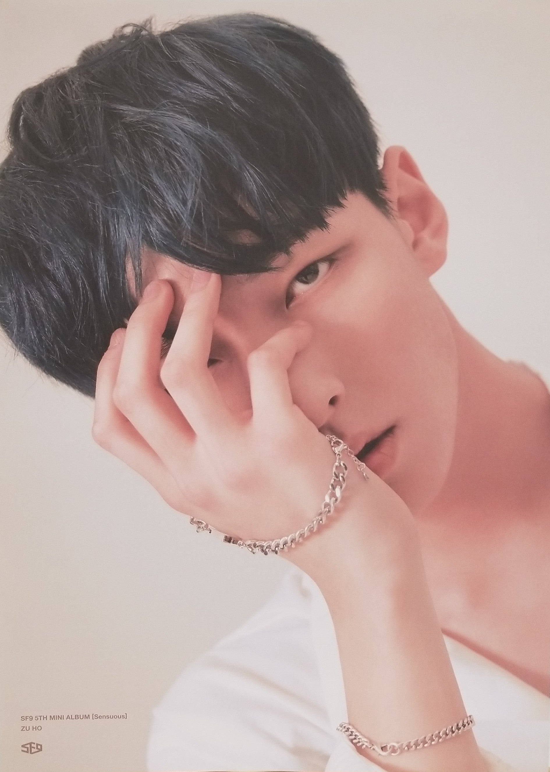 SF9 5th Mini Album Sensuous Official Poster - Photo Concept Zuho – Choice Music LA