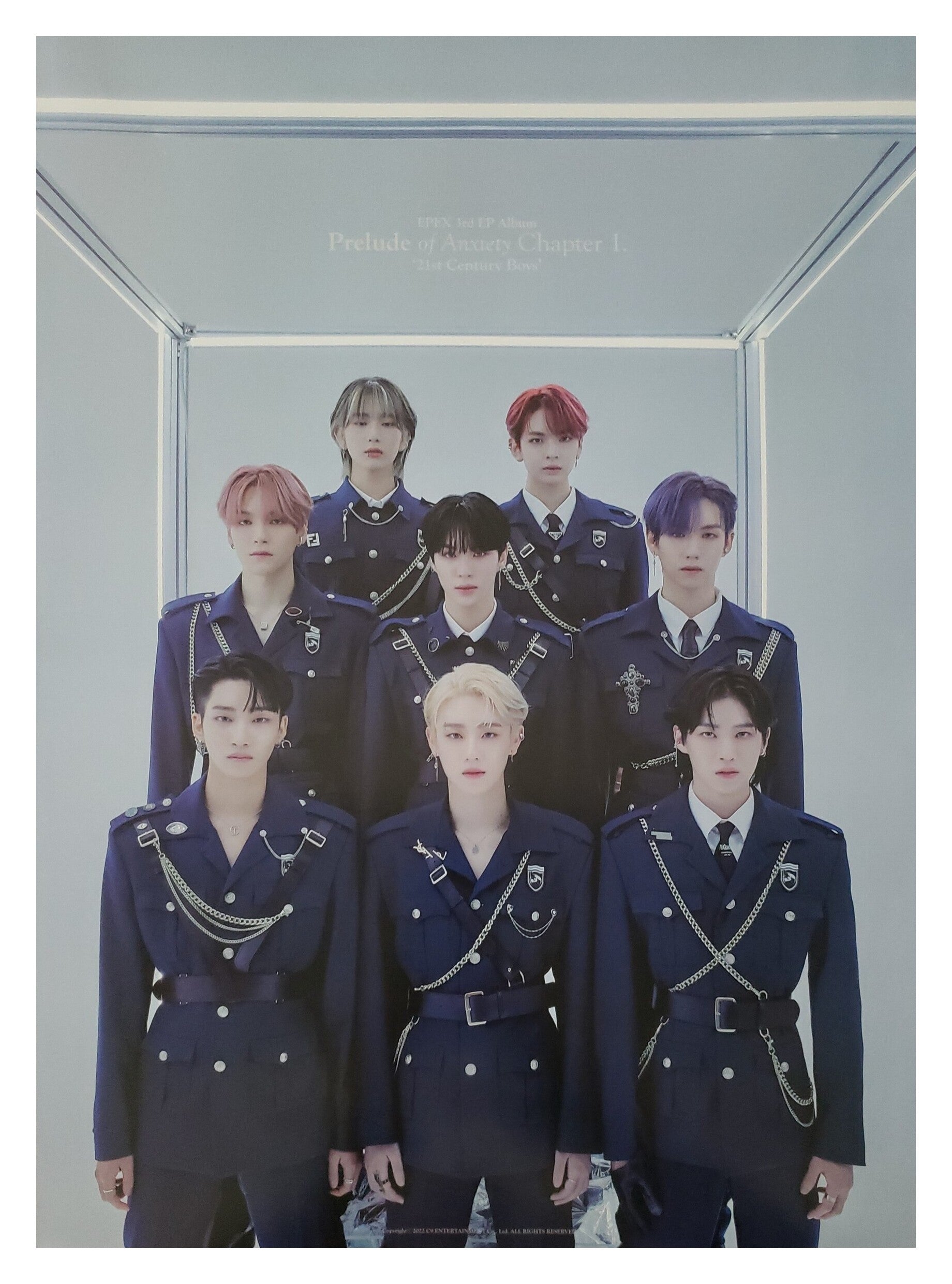 Epex 3rd EP Album Prelude of Anxiety Chapter 1. 21st Century Boys Offi – Choice Music LA