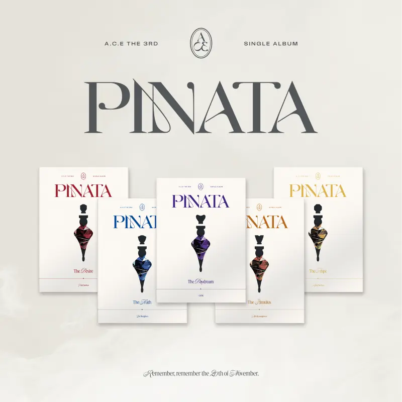 A.C.E 3rd Single Album - PINATA – Choice Music LA