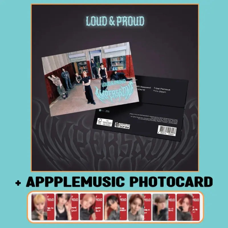 AMPERS&ONE 3rd Mini Album - LOUD & PROUD (Postcard Ver.) + APPLEMUSIC ...
