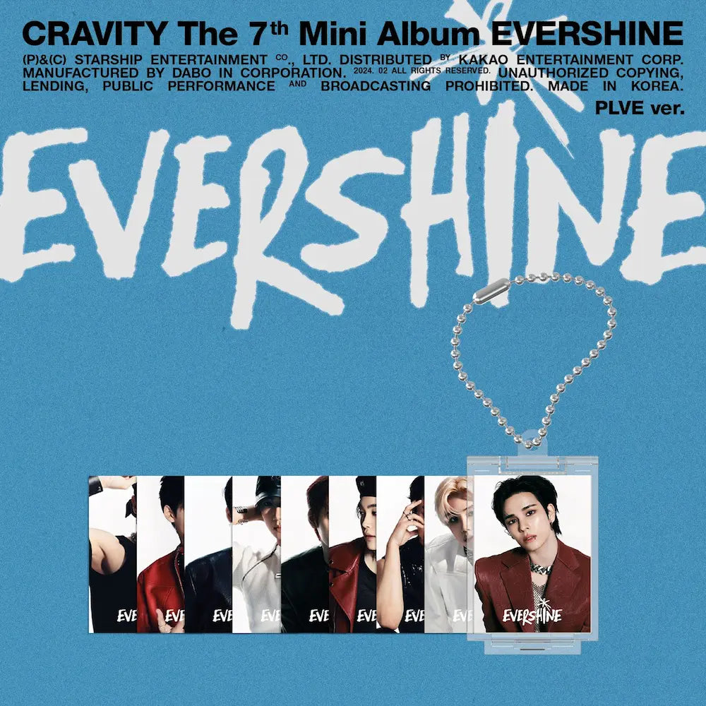 CRAVITY 7th Mini Album - EVERSHINE (PLVE Ver.) – Choice Music LA