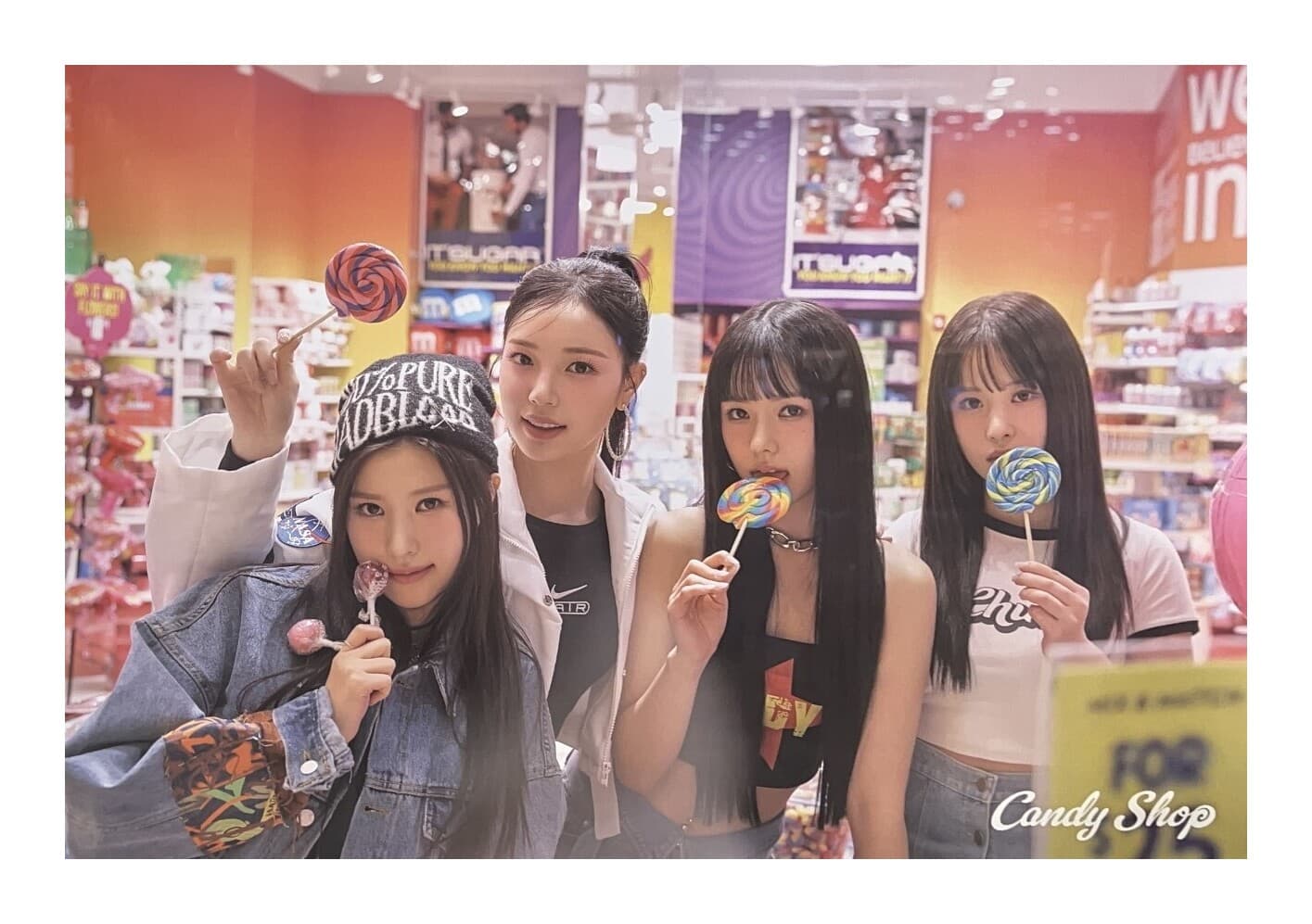 Candy Shop 1st Mini Album Hashtag# Official Poster - Photo Concept 2 ...