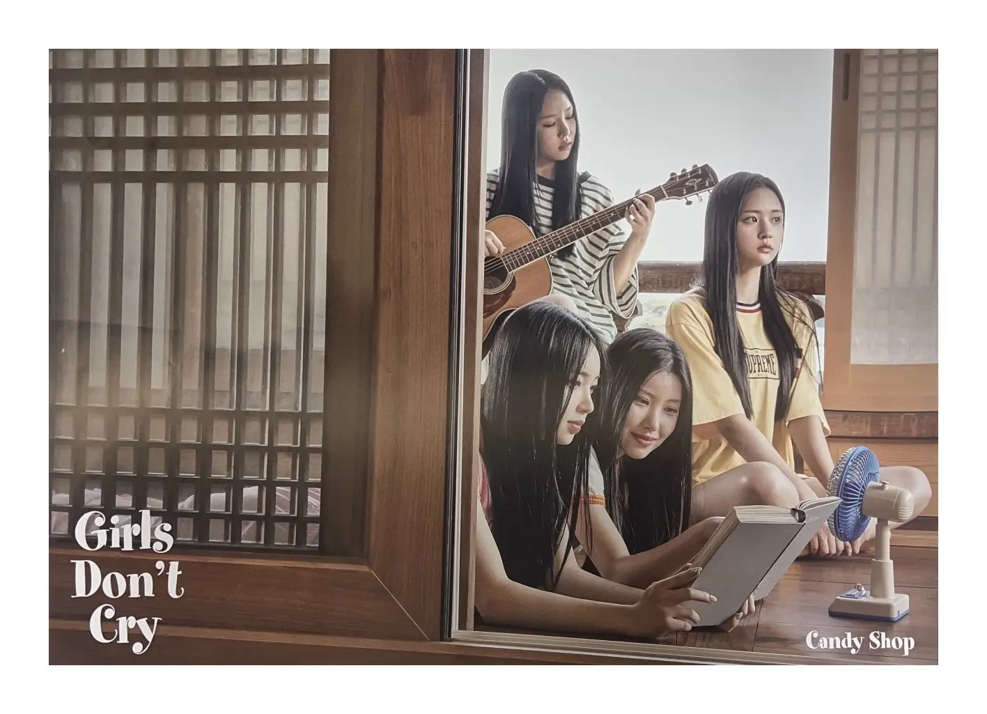 Candy Shop 2nd Mini Album Girls Don't Cry Official Poster - Photo Conc ...