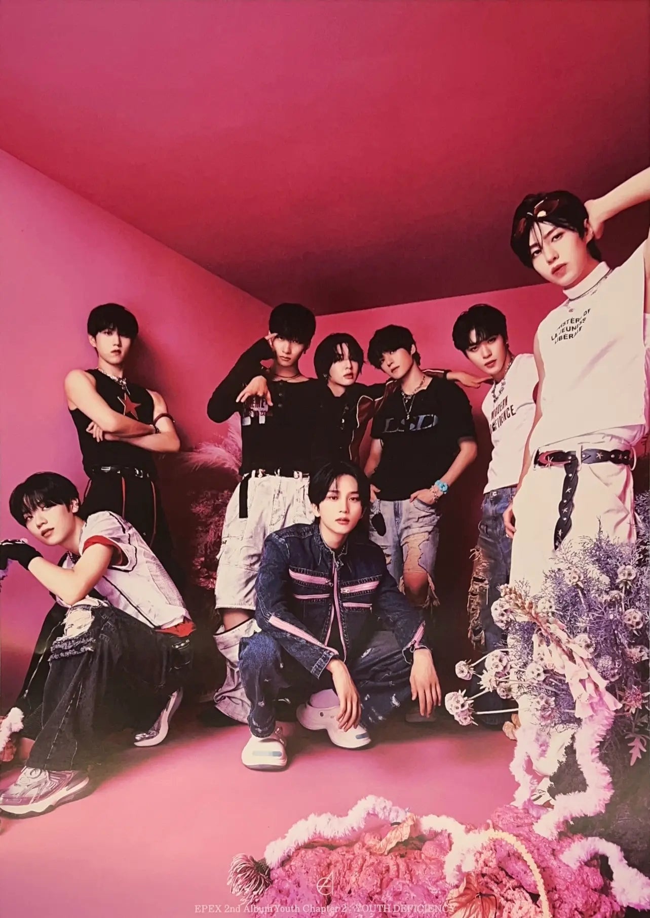 EPEX 2nd Album Youth Chapter 2 : YOUTH DEFICIENCY Official Poster - Ph ...