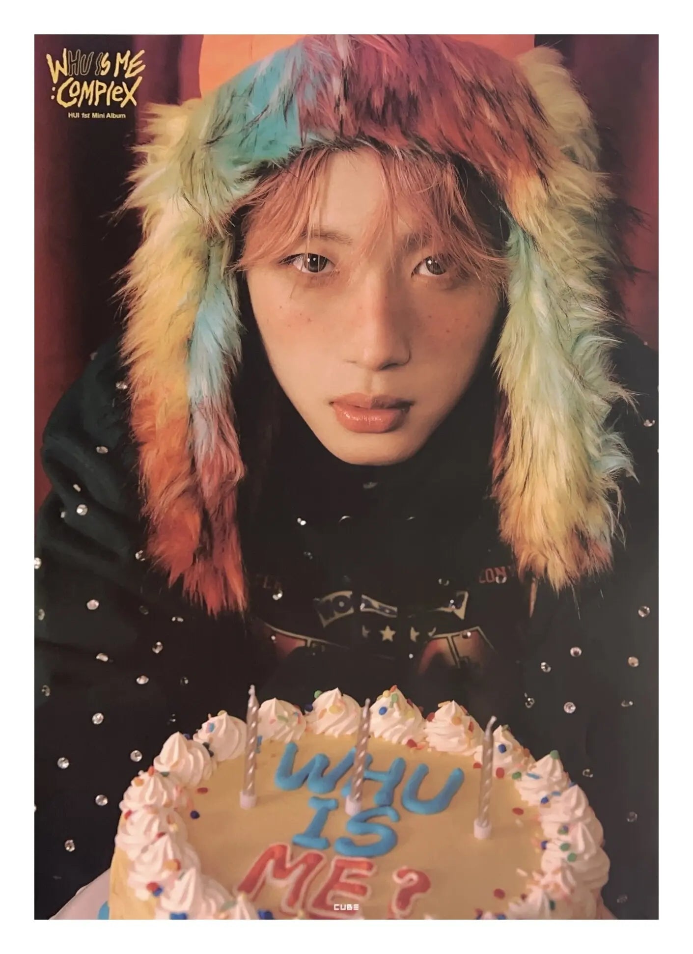 Hui 1st Mini Album WHU IS ME : Complex Official Poster - Photo Concept ...