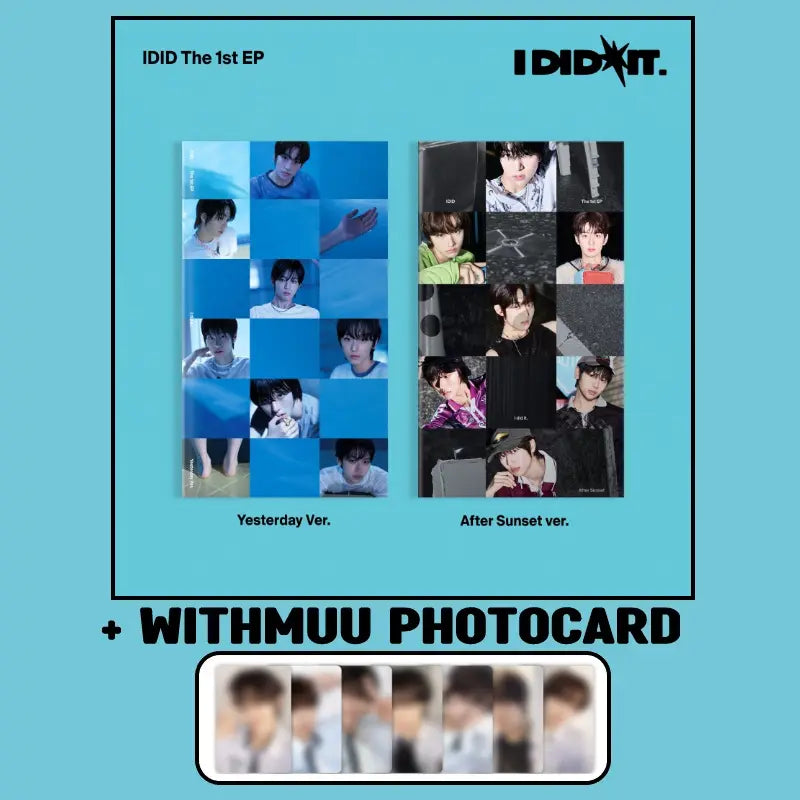 [Pre-Order] IDID 1st Mini Album - I did it + WITHMUU Photocard – Choice ...