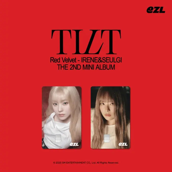 Irene & Seulgi TILT Official Merchandise - EZL Card – Choice Music LA