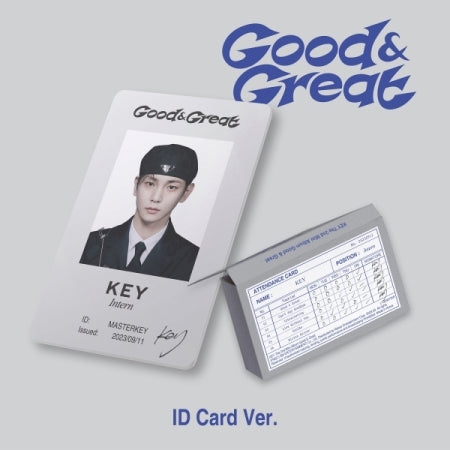 KEY 2nd Mini Album - Good & Great (ID Card Ver.) – Choice Music LA
