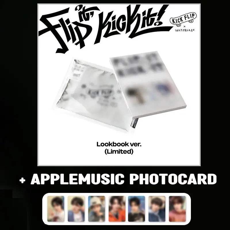 KickFlip 1st Mini Album - Flip it, Kick it! (Lookbook Ver.) + APPLEMUS ...