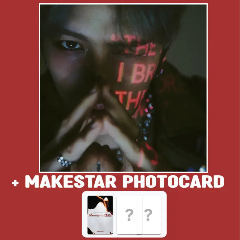 Kim Jae Joong EP Album - Beauty in Chaos + MAKESTAR Photocard – Choice ...