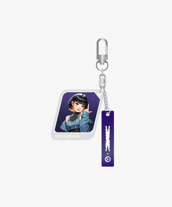 LE SSERAFIM x OVERWATCH Official Merchandise - Acrylic Keyring (OG Ver ...