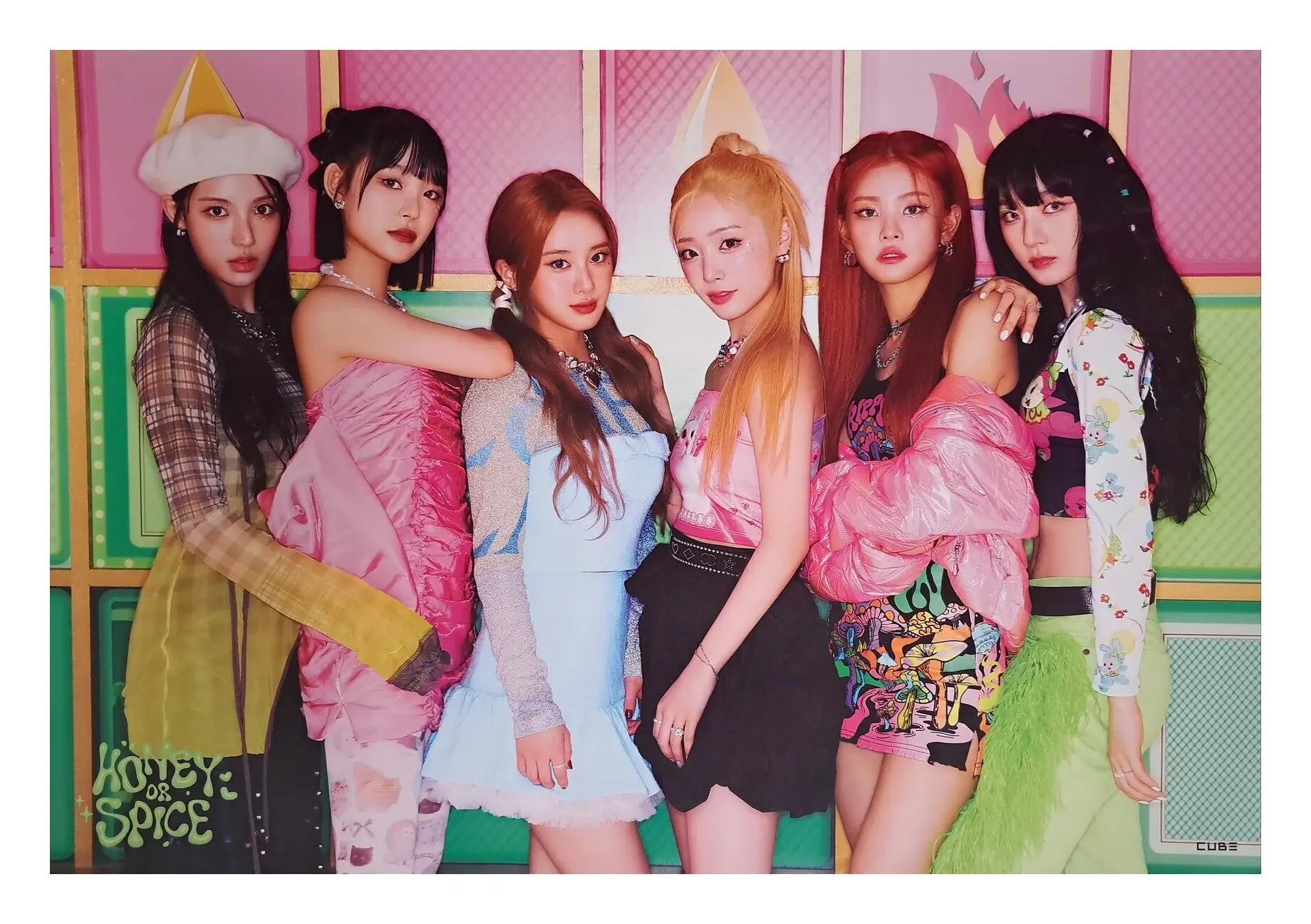 LIGHTSUM 2nd Mini Album Honey or Spice Official Poster - Photo Concept ...