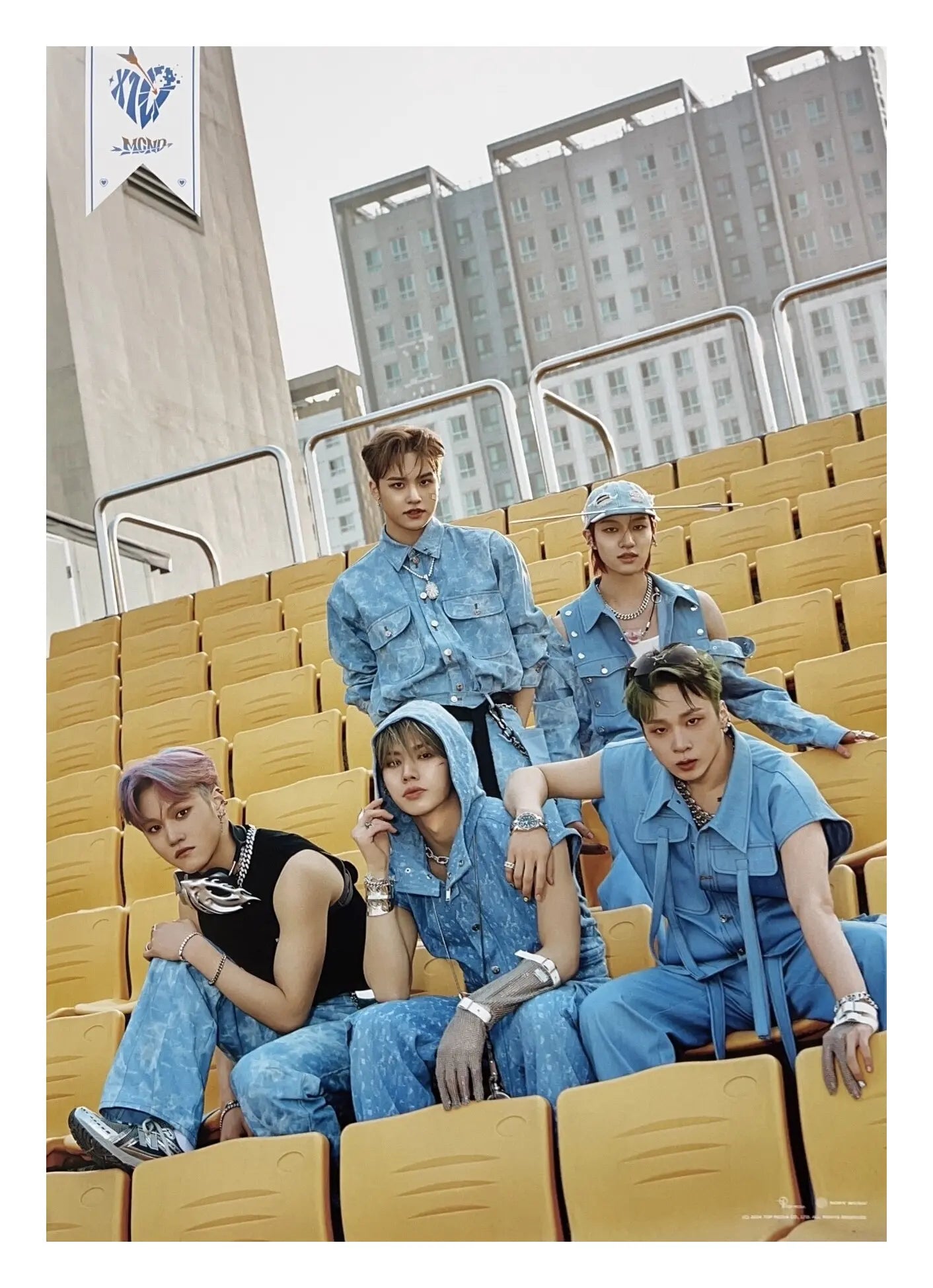 MCND 6th Mini Album X10 (One Goal Ver.) Official Poster - Photo Concep ...