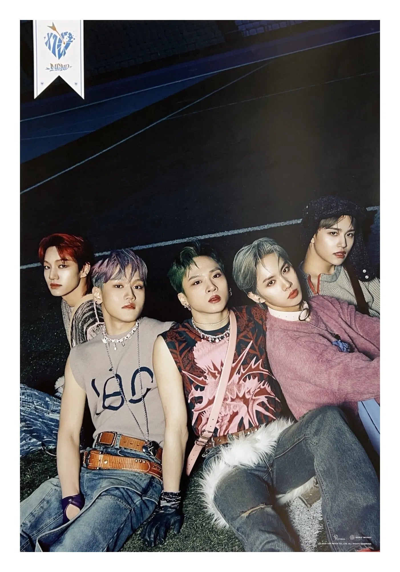 MCND 6th Mini Album X10 (One Goal Ver.) Official Poster - Photo Concep ...