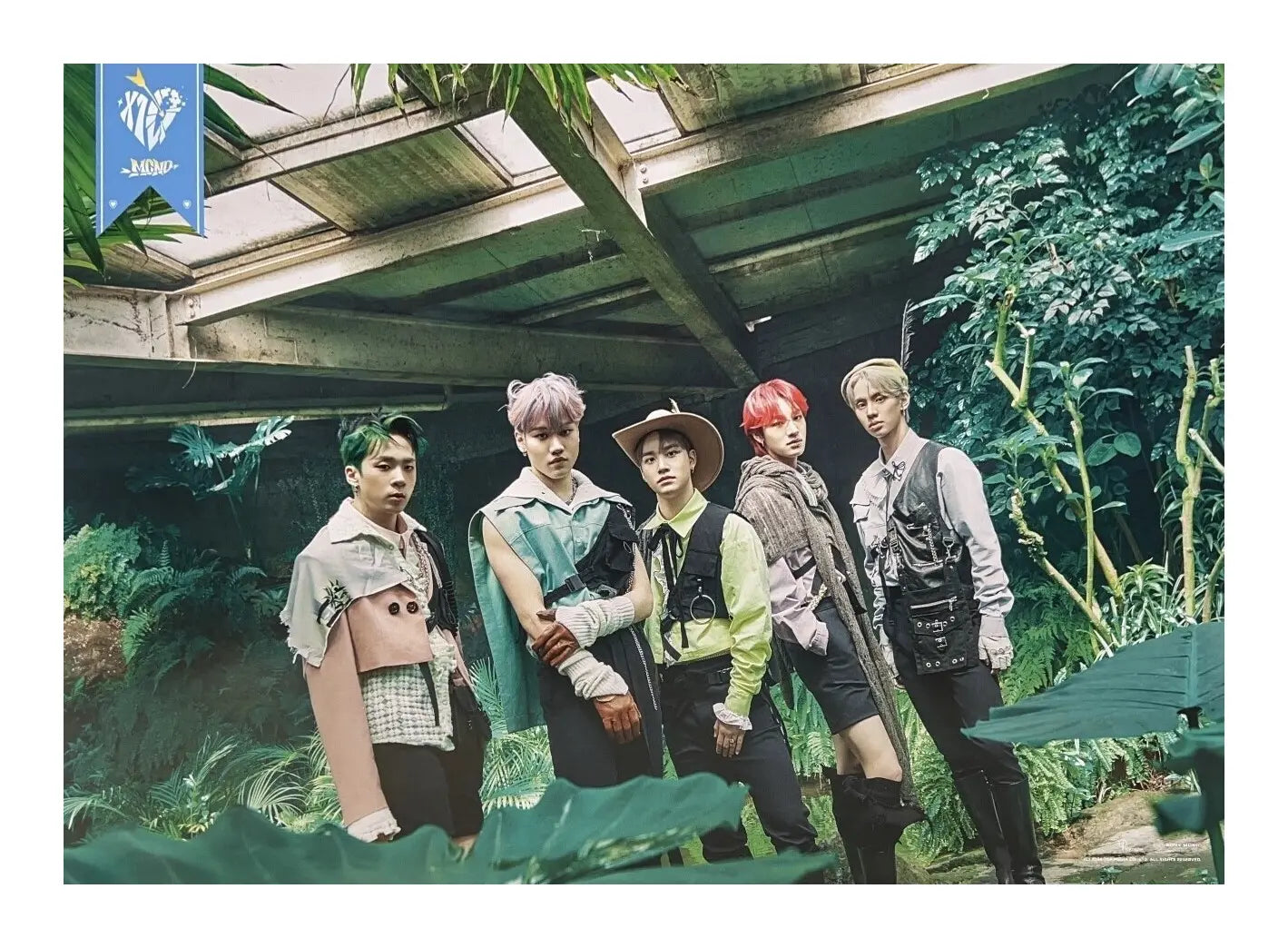MCND 6th Mini Album X10 (One Team Ver.) Official Poster - Photo Concep ...