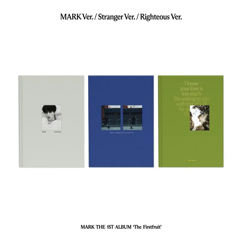 Mark 1st Album - The Firstfruit (Photobook Ver.) – Choice Music LA