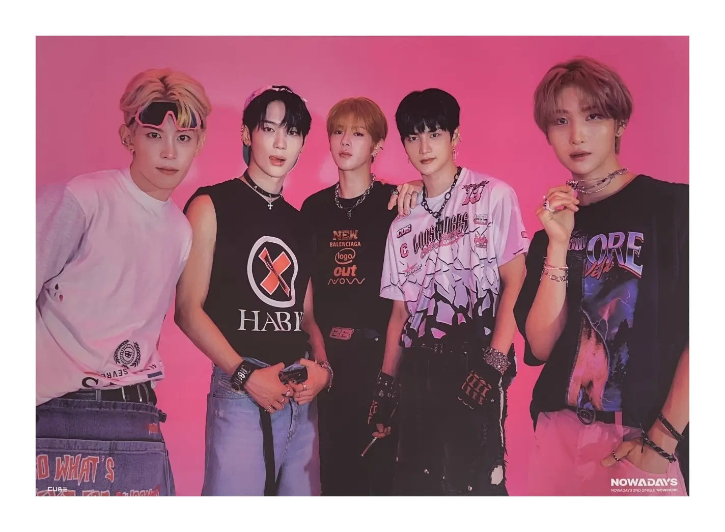 NOWADAYS 2nd Single Album NOWHERE Official Poster - Photo Concept 1 ...