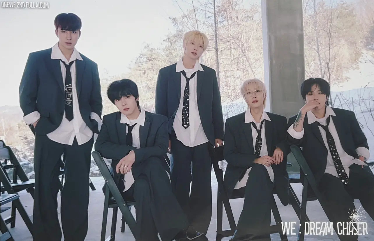 ONEWE 2nd Full Album - WE: Dream Chaser Official Poster - Photo Concep – Choice Music LA