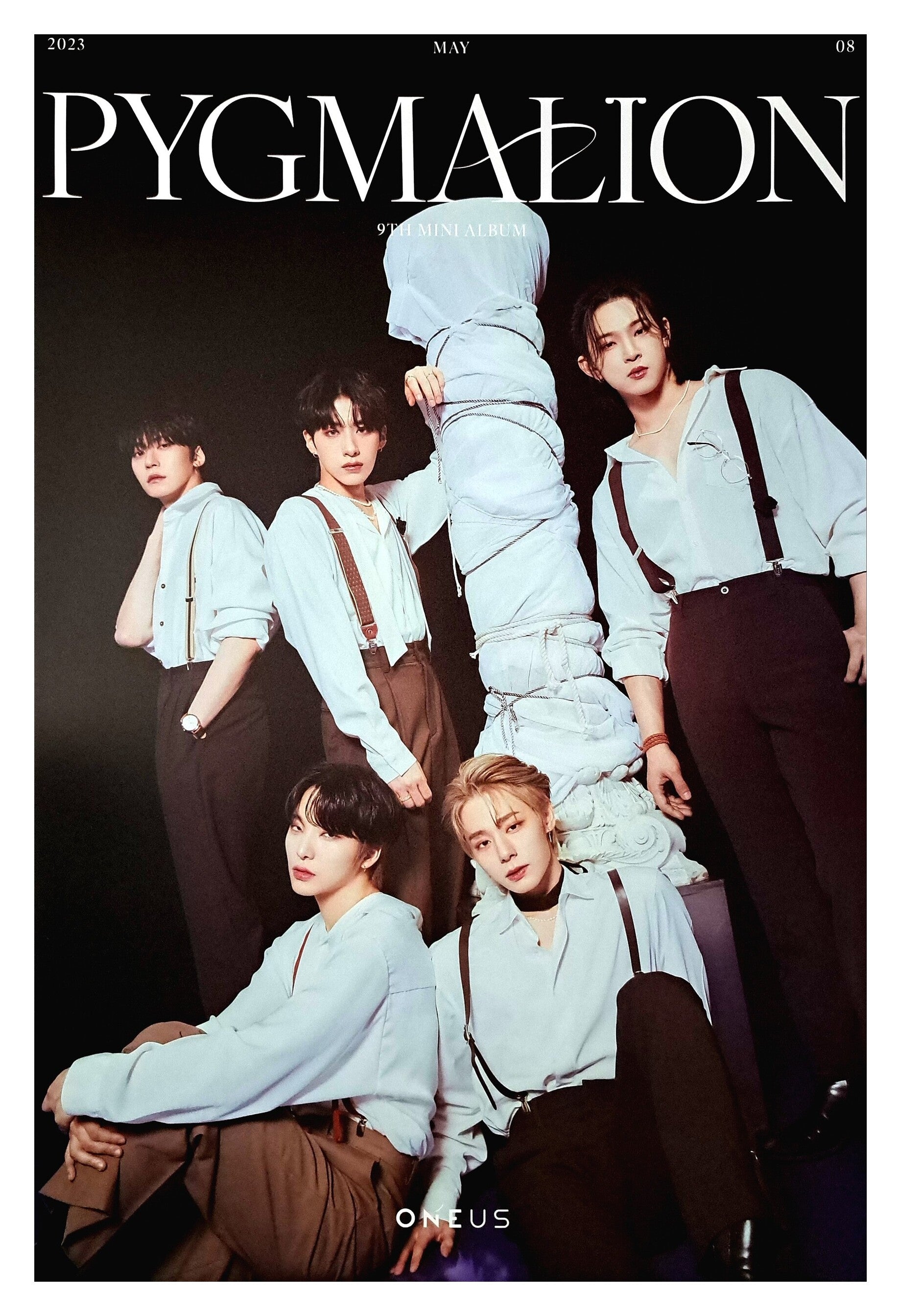 Oneus 9th Mini Album Pygmalion (Main Ver.) Official Poster - Photo Con ...