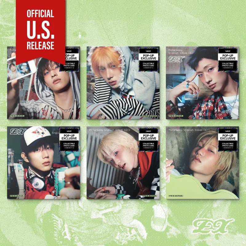 P1HARMONY 1st English Album - EX (Digipack Ver.) (hello82 POP-UP Exclu ...