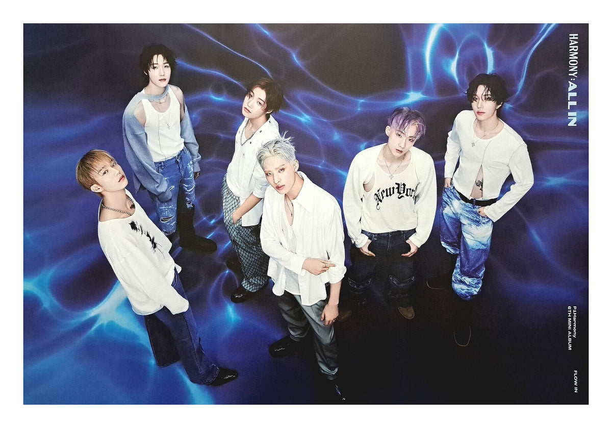 P1Harmony 6th Mini Album HARMONY : ALL IN Official Poster - Photo Conc ...
