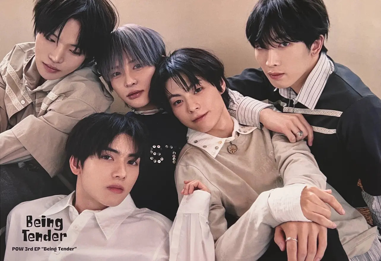 POW 3rd Mini Album - Being Tender (Compact Ver.) Official Poster - Pho ...
