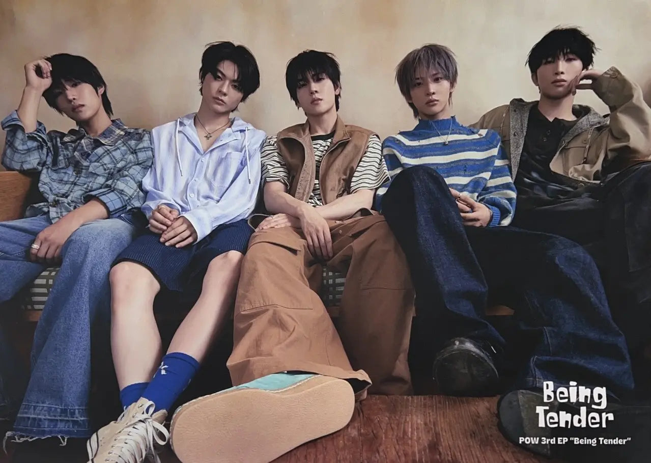 POW 3rd Mini Album Being Tender (Photobook Ver.) Official Poster - Pho ...