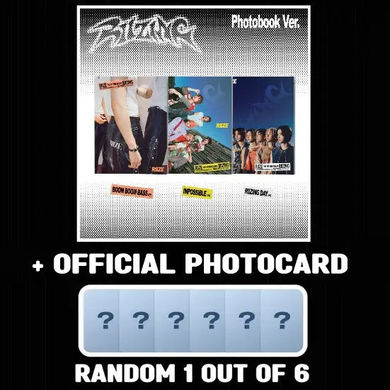 RIIZE 1st Mini Album - RIIZING (Photobook Ver.) + Photocard – Choice ...