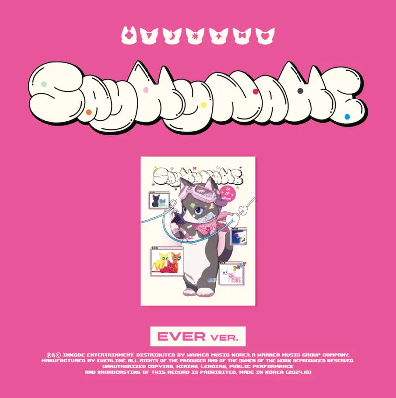 SAY MY NAME 1st EP Album - SAY MY NAME (Ever Music Album) – Choice Music LA