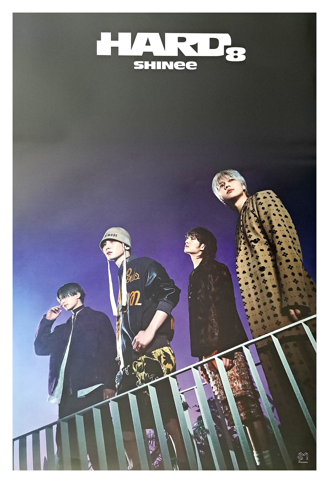 SHINee 8th Album HARD (Photobook Ver.) Official Poster - Photo Concept ...