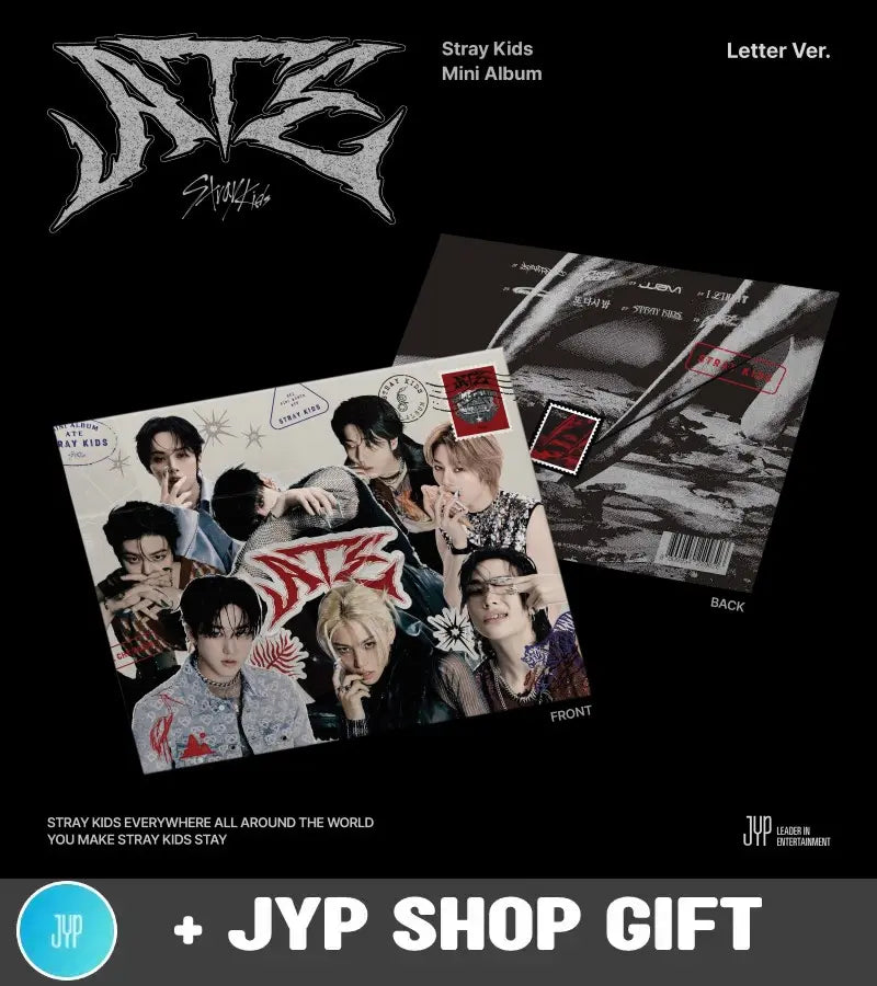 Stray Kids Mini Album - ATE (Letter Ver.) + JYP Shop Gift – Choice Music LA