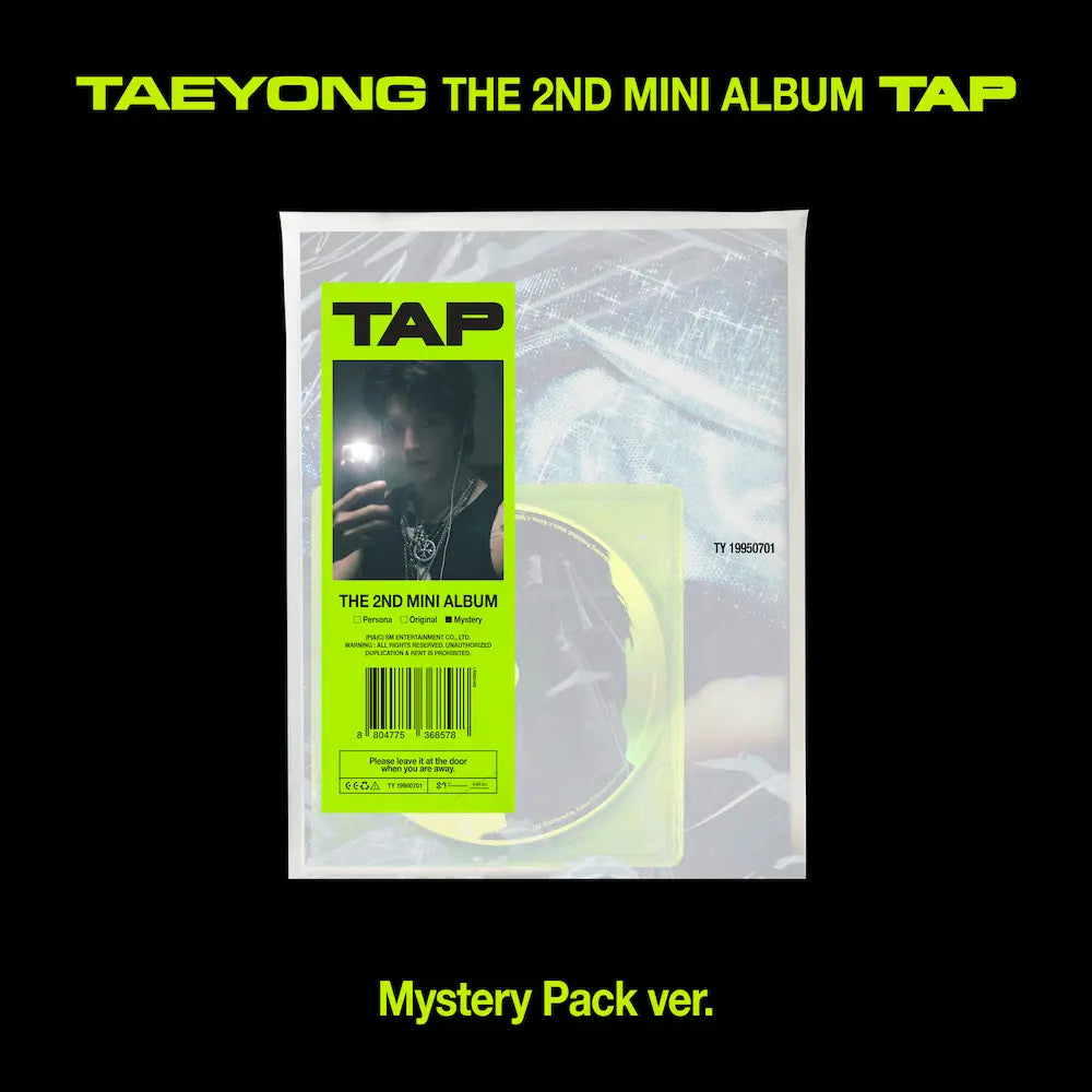 TAEYONG 2nd Mini Album - TAP (Mystery Pack Ver.) – Choice Music LA