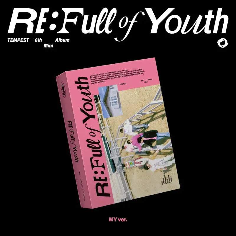 TEMPEST 6th Mini Album - RE : Full of Youth + APPLEMUSIC Photocard ...