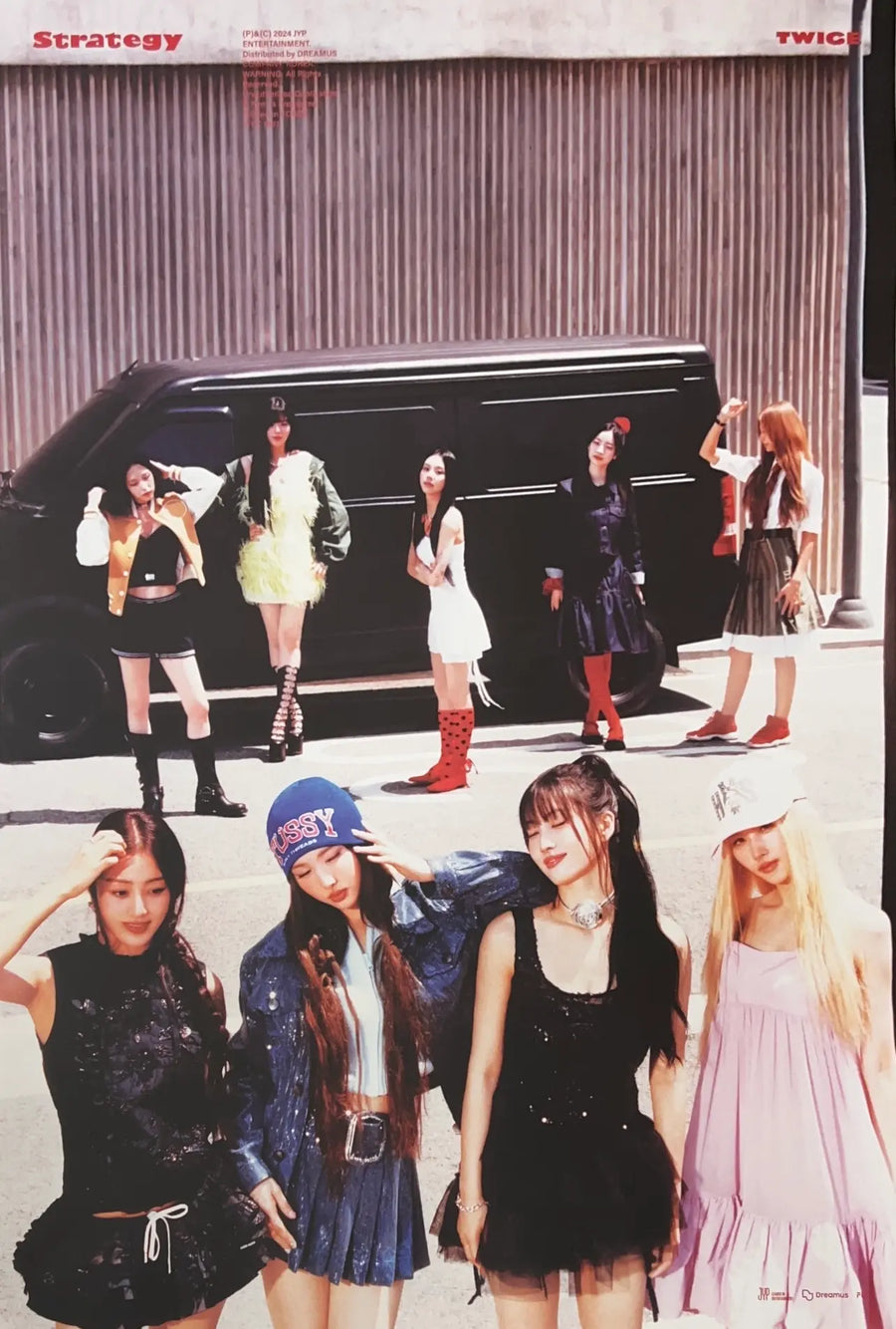 TWICE 14th Mini Album STRATEGY Official Poster - Photo Concept Step 1 ...
