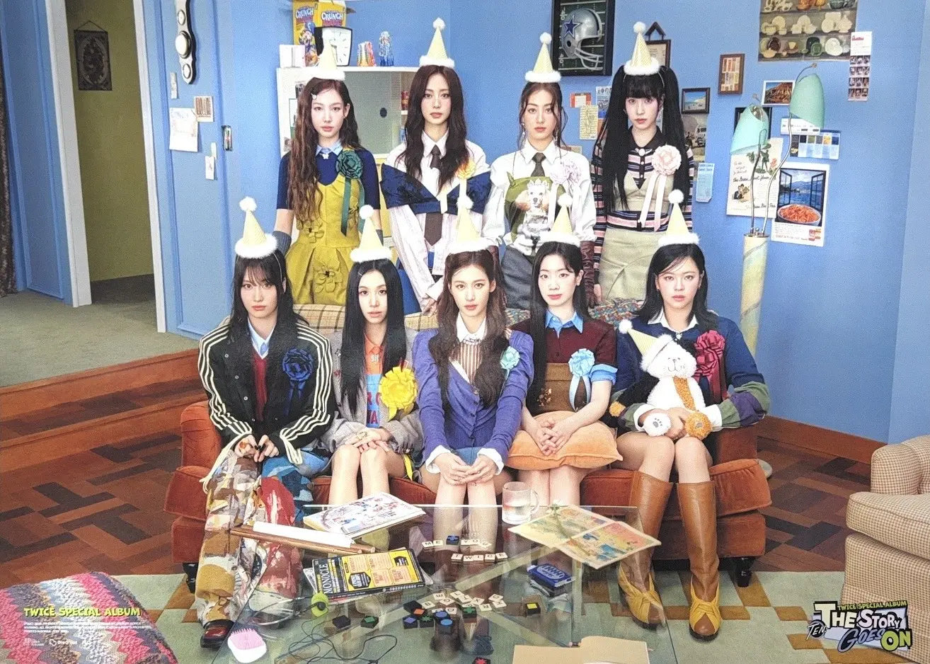 TWICE Special Album TEN : The Story Goes On Official Poster - Photo Co ...
