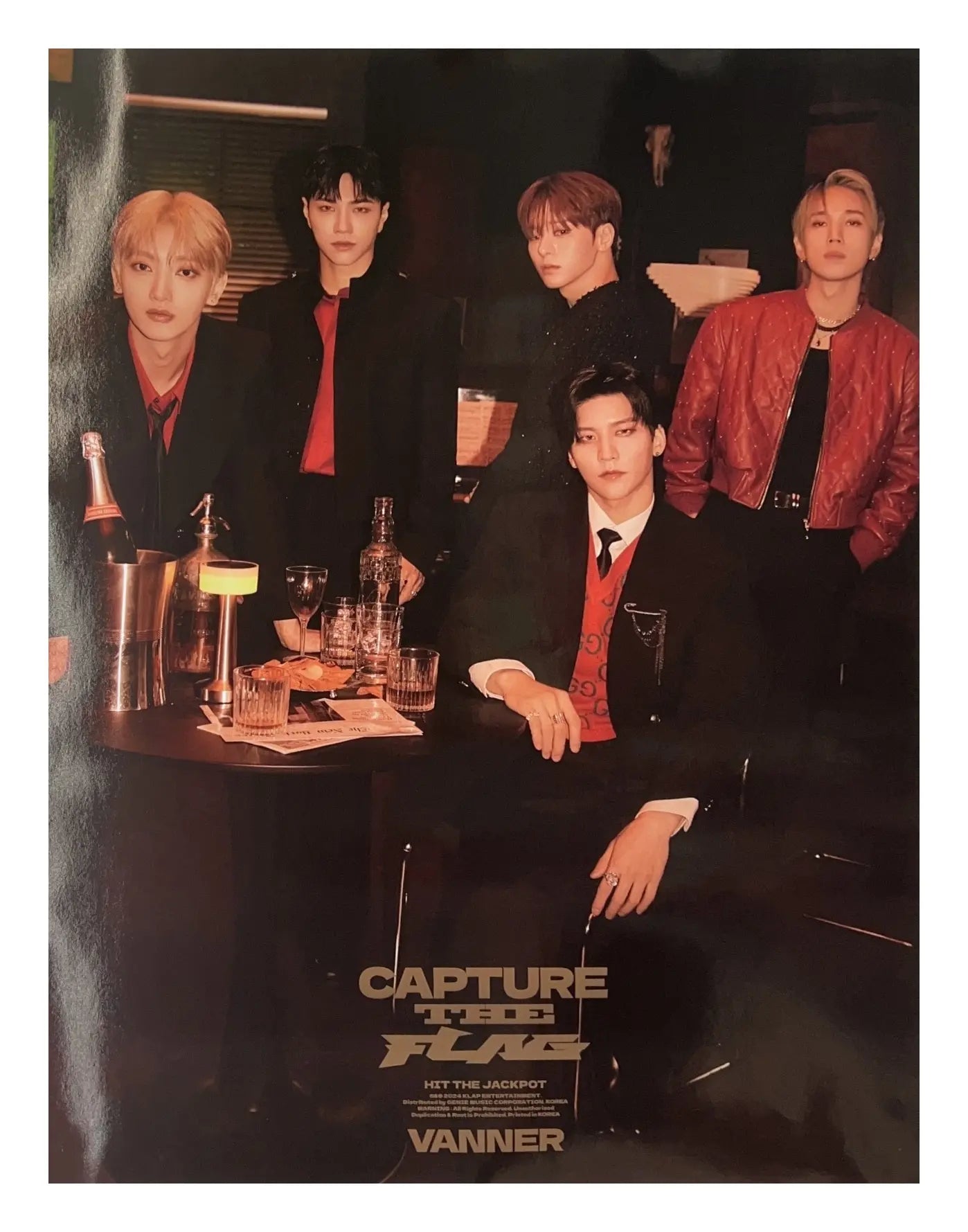 VANNER 2nd Mini Album CAPTURE THE FLAG Official Poster - Photo Concept ...