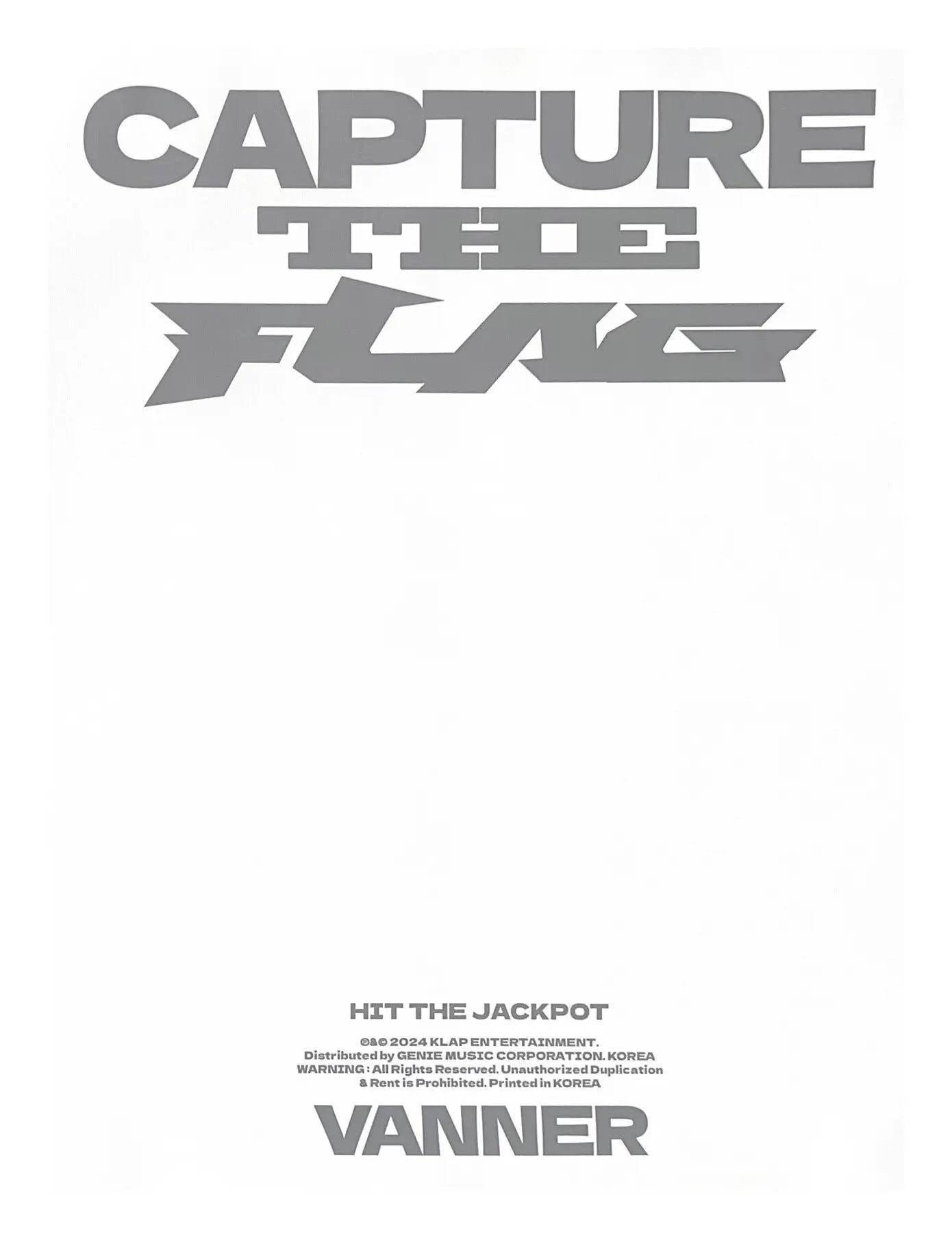 VANNER 2nd Mini Album CAPTURE THE FLAG Official Poster - Photo Concept ...