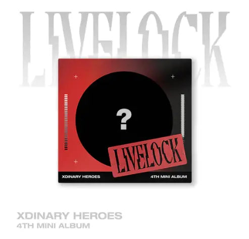 Xdinary Heroes 4th Mini Album - Livelock (Digipack Ver.) – Choice Music LA