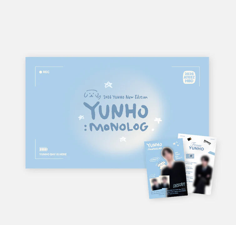 YUNHO 2026 New Edition Official Merchandise - YUNHO : MONOLOG – Choice ...