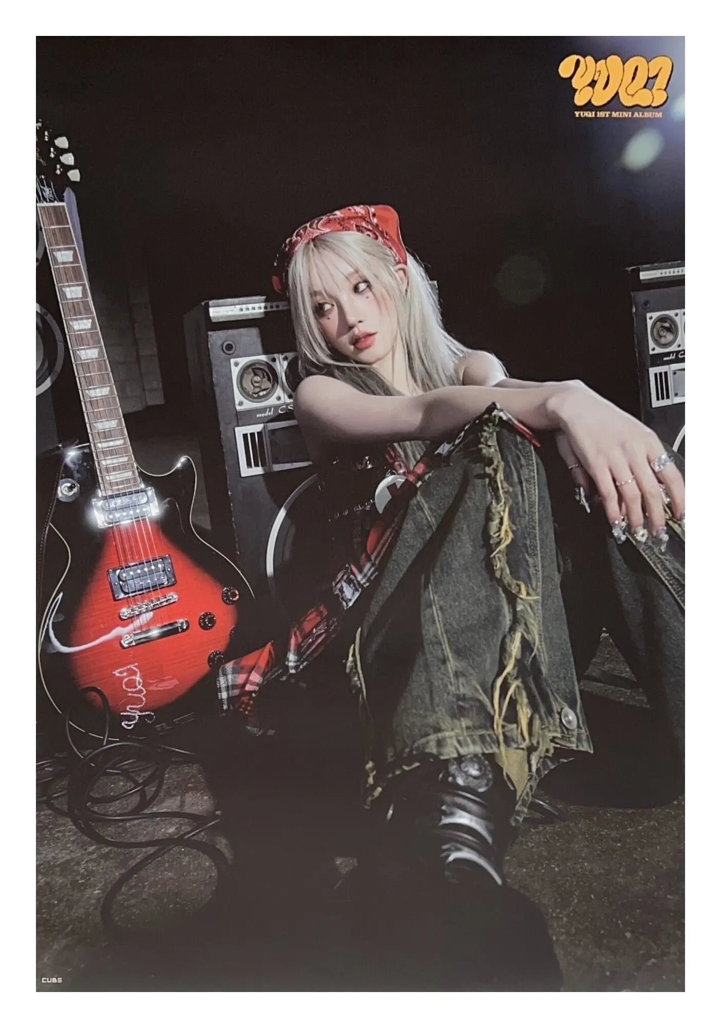 YUQI 1st Mini Album YUQ1 (Star Ver.) Official Poster - Photo Concept 2 ...